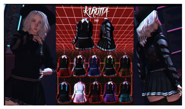 Second Life Marketplace - [TNK] KURUTTA - BLUE CHESS - #5
